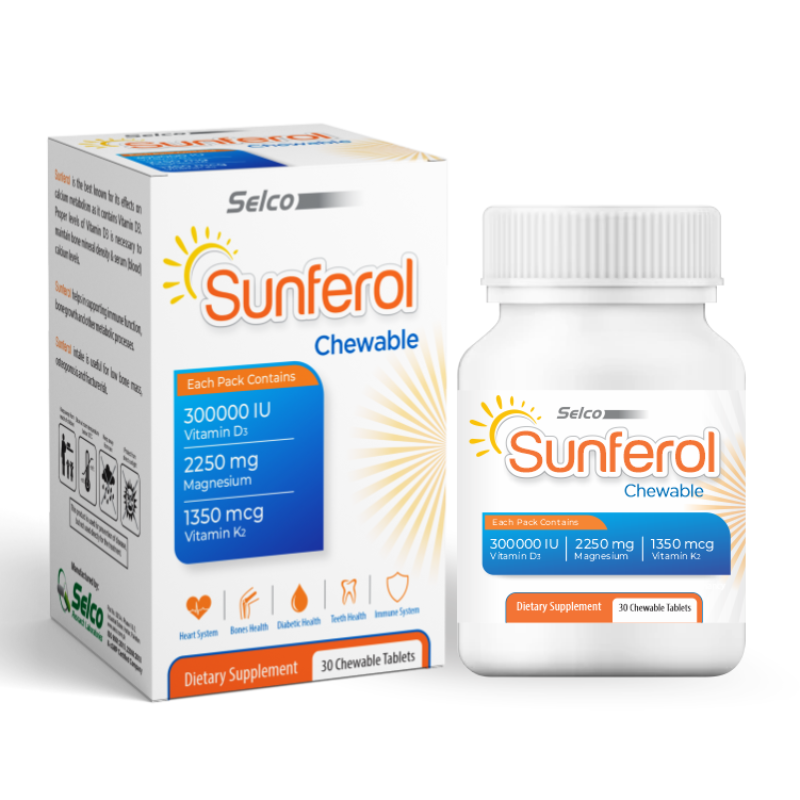 Sunferol Chewable Tablets - Selco Research Laboratories