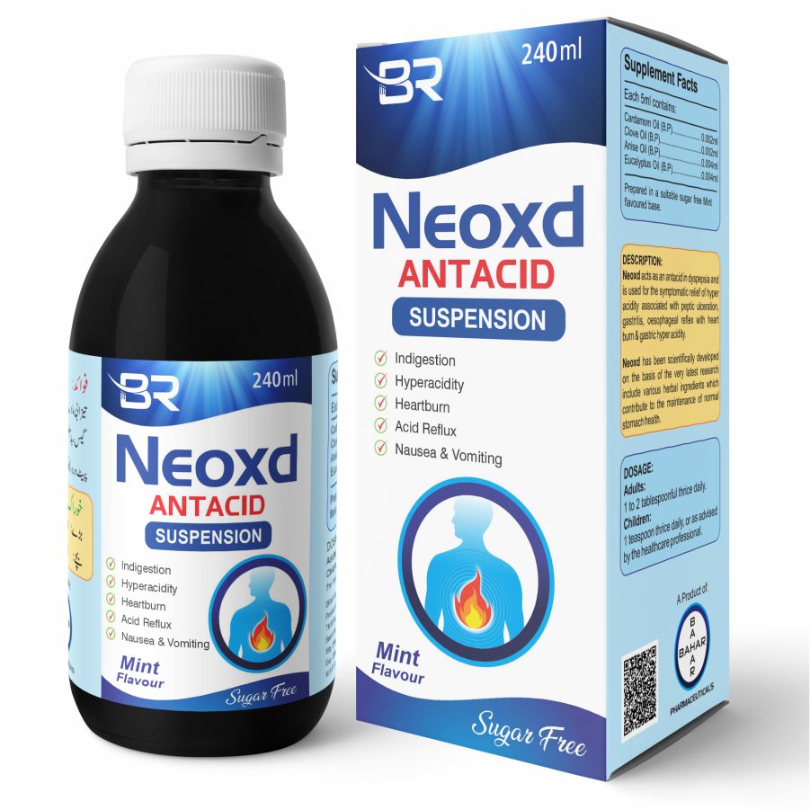 Neoxd Suspension 240 ml - Selco Research Laboratories